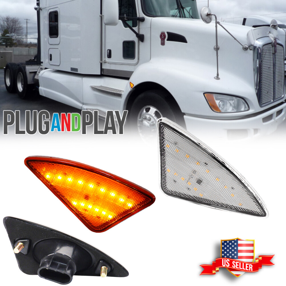 Kenworth Clearance Lights Shop Kenworth W900B & W900L Cab Lights
