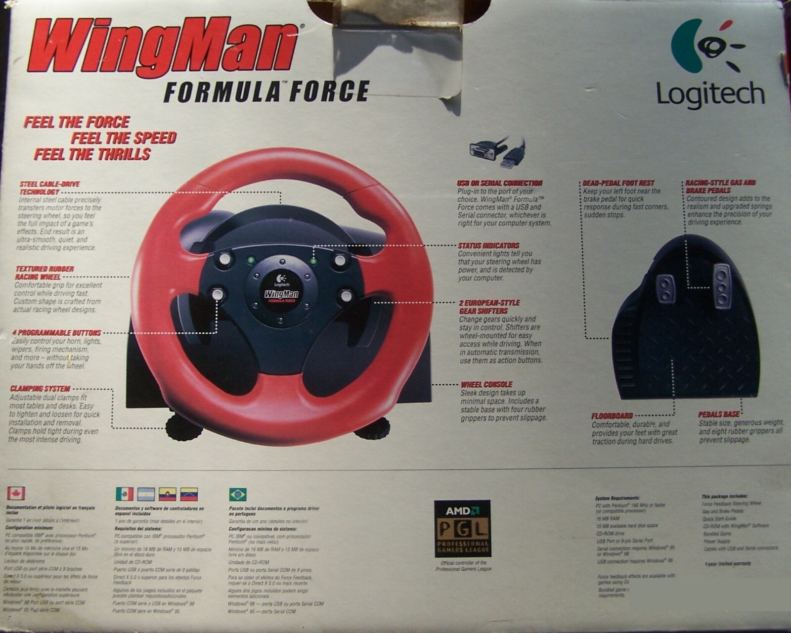 PC LOGITECH WINGMAN FORMULA FORCE | eBay