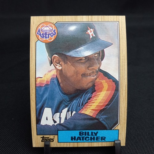 1987 Topps Baseball Card Billy Hatcher Houston Astros #578 (1A632) | eBay