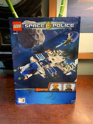 LEGO 5974 Space Police Galactic Enforcer Instructions manual ONLY | eBay