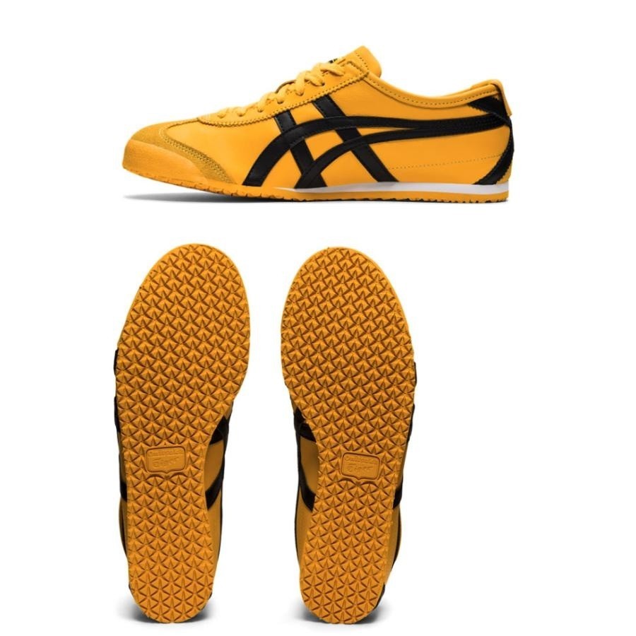 ASICS Onitsuka Tiger MEXICO 66 Sneakers Yellow × Black 1183C102-751 ...
