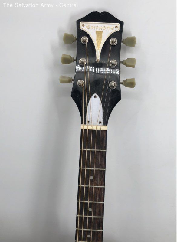 Epiphone Brown Black Dreadnought 6 String Right Handed Acoustic Guitar ...