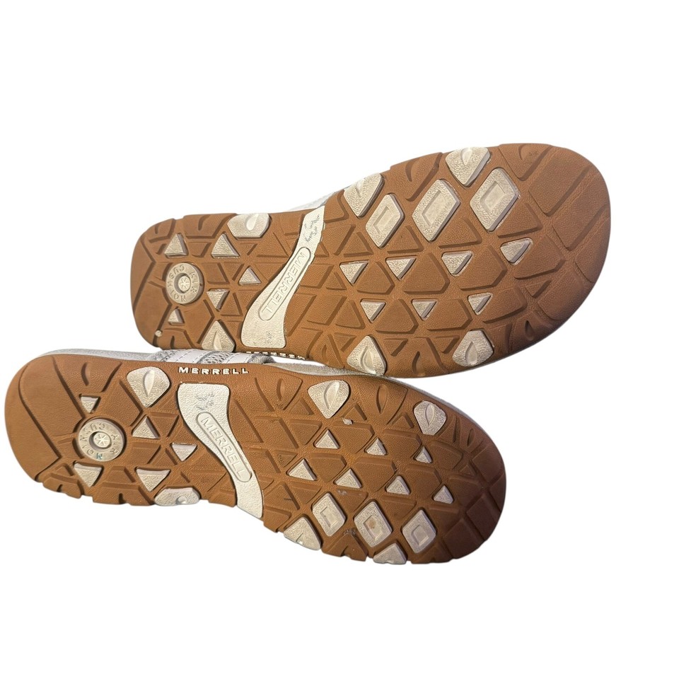 Merrell Womens 6 Sandspur Delta Toe Ring Slip On Sandals Performance ...