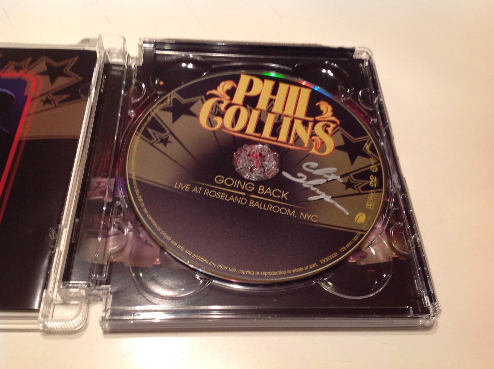Phil Collins 'Going Back' DVD, Signed by Drummer, Chester Thompson! | eBay