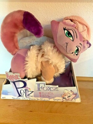 Bratz Petz Foxz Shayna Plush Pet Cat Tail Coat Fashion Accessories ...