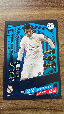 Match Attax Champions League 2016/2017 Alvaro Morata UCL Winner Real ...