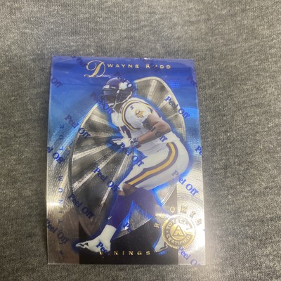 Dwayne Rudd RC 1997 Pinnacle Totally Certified Platinum Blue /2499 #146 ...