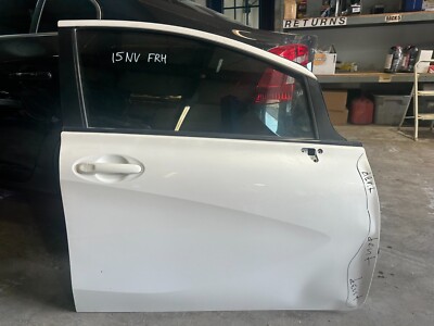 14-19 Nissan Versa Note FRONT RIGHT DOOR SHELL COMPLETE Dent White QAC ...