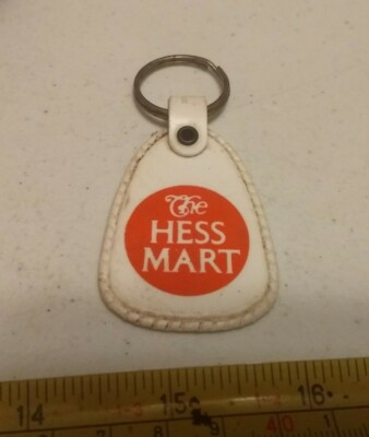 Vintage The Hess Mart Advertising Keychain | eBay
