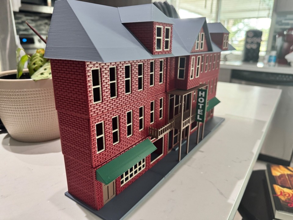 O Scale Thurmond WV Lafayette Hotel (NEW & IMPROVED) (KIT) | eBay