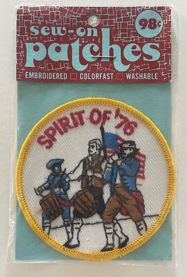 Sew-on Patches New in Package Spirit of '76 Patch - America’s ...