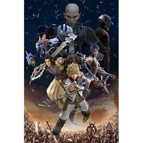 Kingdom Hearts 1 2 3 I II III Sora Poster High Quality 8x10 8.5x11 ...