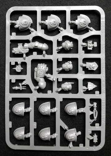 Imperial Fists Primaris Space Marines Upgrade Sprue Power Fist ...