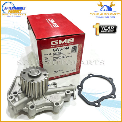 GMB WATER PUMP For SUZUKI CARRY TRUCK EVERY F6A 17400-71811 GWS-14A | eBay