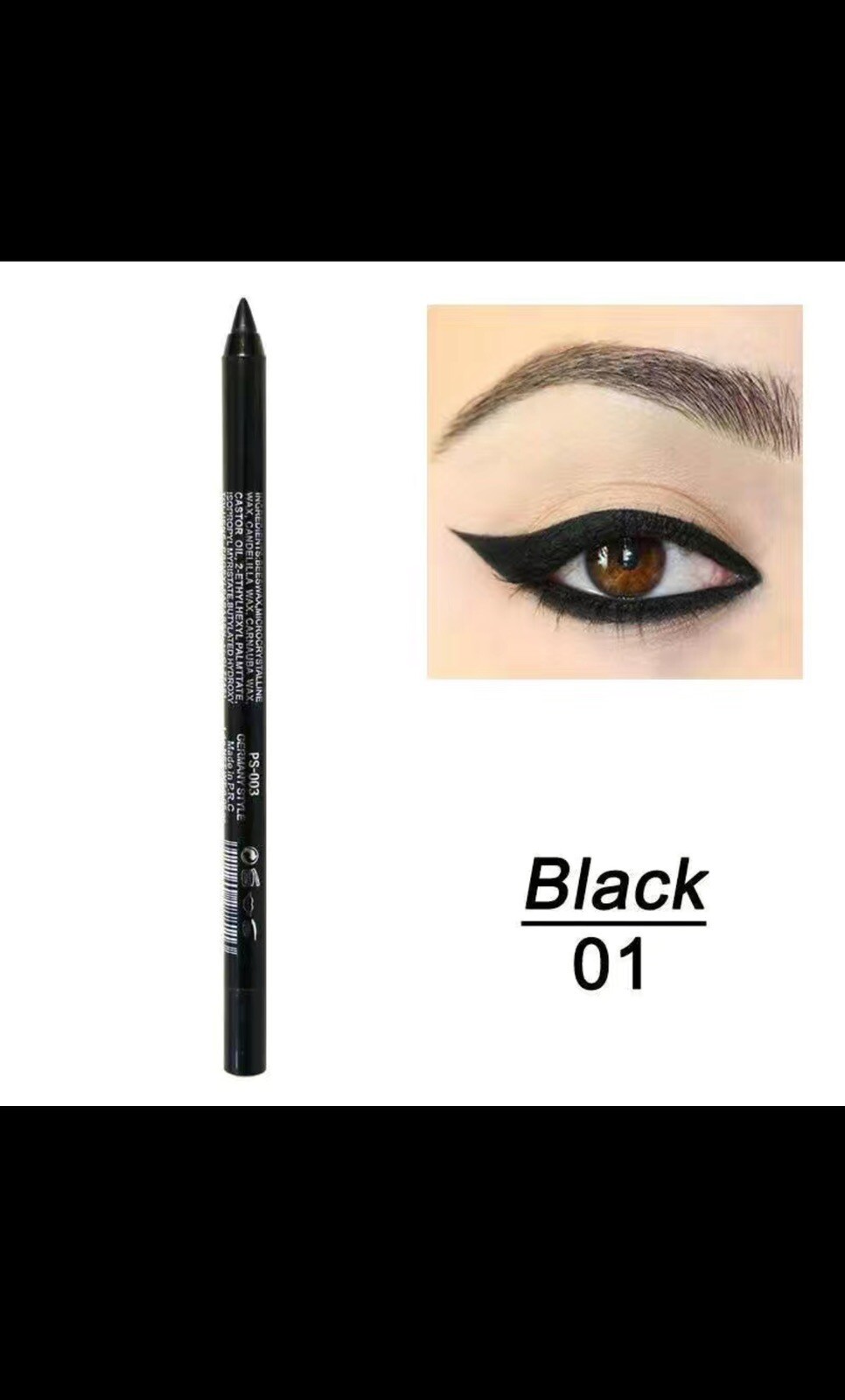 Eyeliner DAVIS Lasting Gel Liquid Liner Colorful Eye Pencil Waterpoof ...