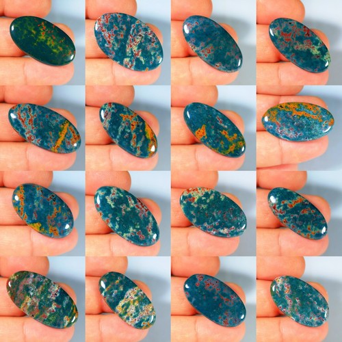 RARE NATURAL RED STAR BLOODSTONE JASPER OVAL CABOCHON GEMSTONE FT- | eBay
