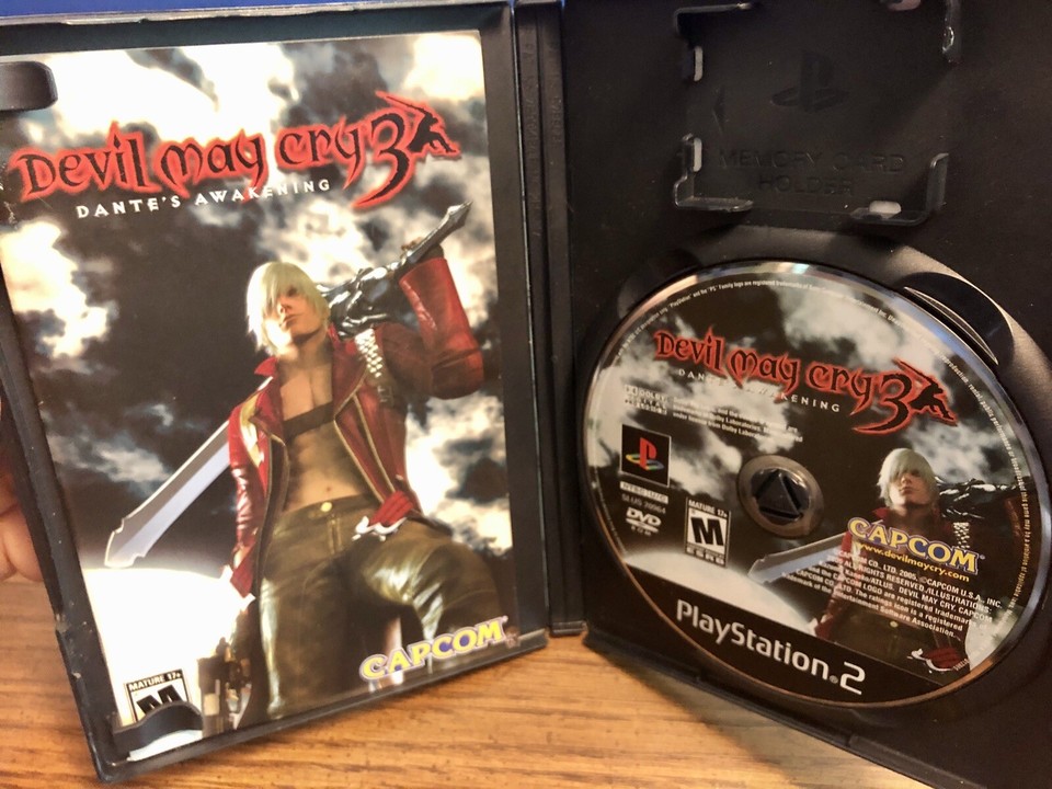 “DEVIL MAY CRY 3: DANTE’S AWAKENING” PS2 video game (Sony PlayStation 2 ...
