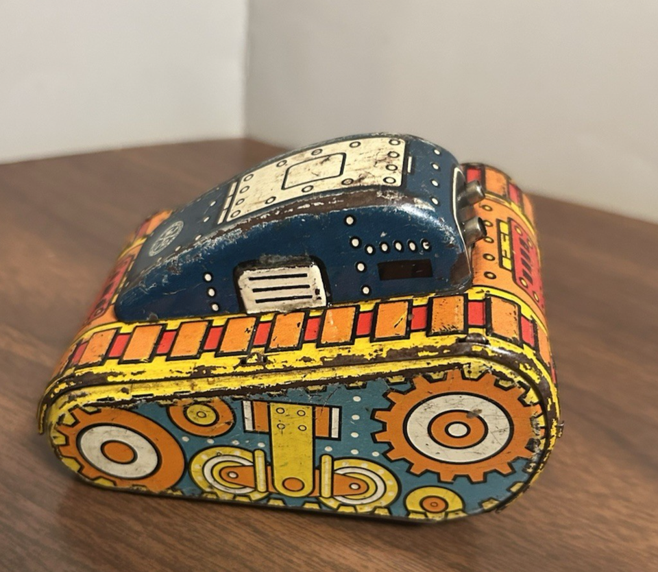 Vintage 4" Marx Tin Wind Up #5 Tank. See Video. 1950's. | eBay