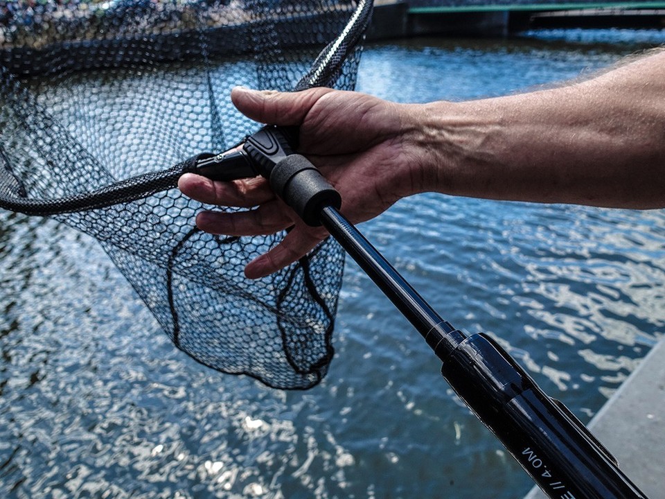 Spro Freestyle FLICK Net TELESCOPIC HANDLES -Predator Fishing Net ...