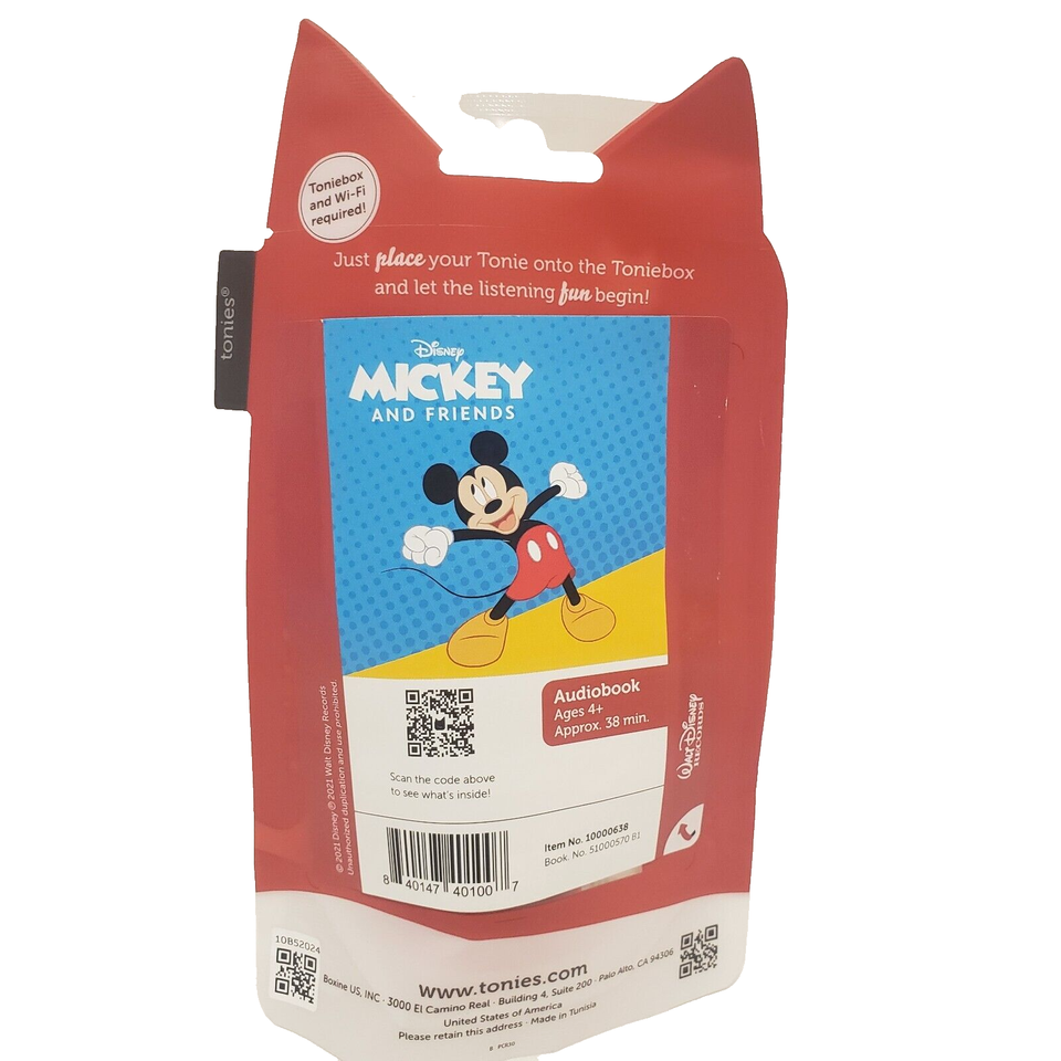 Tonies Disney Mickey Mouse Audio Play Figurine NEW | eBay