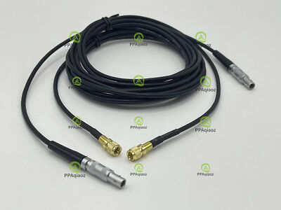 1Pcs NEW Connection Cable C5-L5/LEMO 00 to Microdot for Ultrasonic Flaw ...