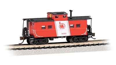 Bachmann N 16870 Jersey Central Lines Northeast Steel Caboose Freight ...