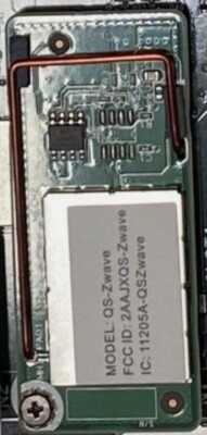 QOLSYS QS-Zwave ZWAVE WIRELESS TRANSLATOR RECEIVER BOARD iQ2 iQ2+ iQ4 N ...