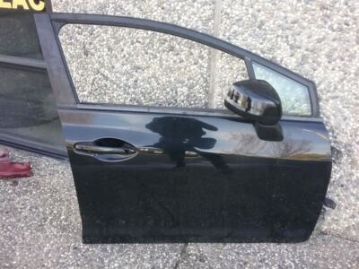 R/F RIght Passenger Front Door Sedan 4 Dr Black Small Dent 1.8L 2012 ...