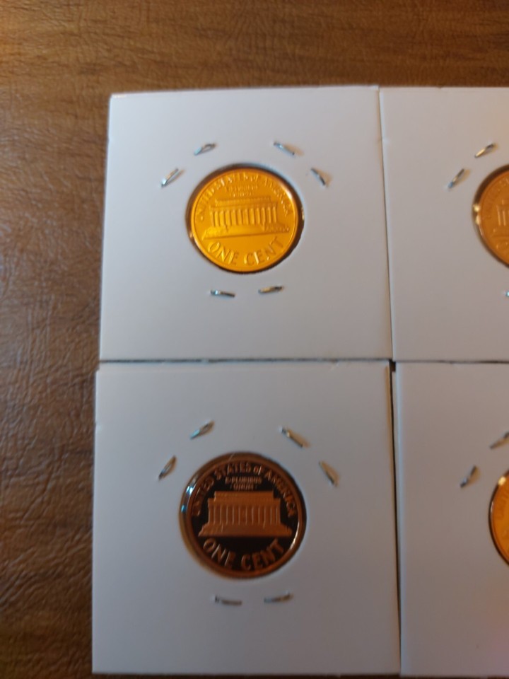 Lot Of 4 Proof Pennies. Perfect Condition. | eBay