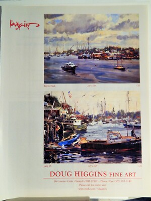DOUG HIGGINS / DENNIS SHEEHAN ART PIECES ORIG VTG 1998 ADVERTISEMENT ...