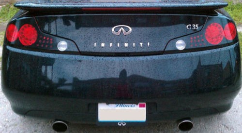 GTR GT-R Tail light vinyl overlay overlays decals fit 03-05 Infiniti ...