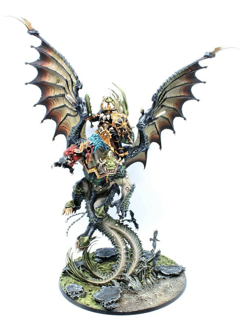Warhammer Age Of Sigmar - Archaon Everchosen - Painted Painting ...
