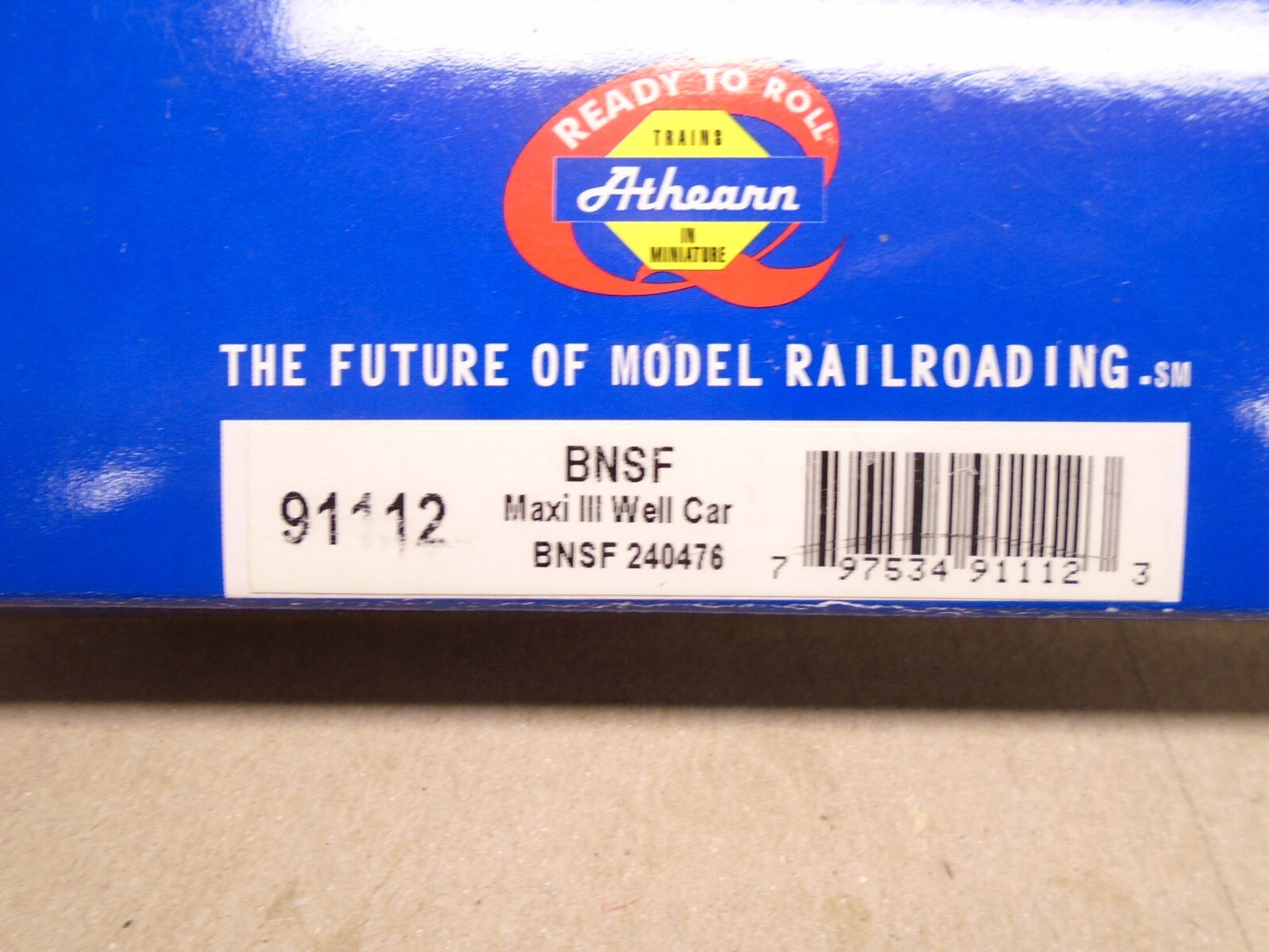 Athearn HO scale 91112, Well Car 5 unit set, BNSF 240476 | eBay