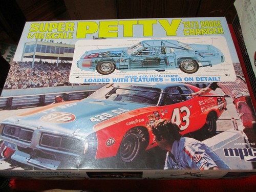 MPC Super 1/16 Scale Petty 1973 Dodge Charger MPC 767/06 | eBay