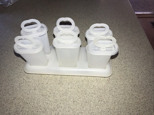 Vintage Tupperware Popsicle Ice Set Molds plus Tray complete set | eBay