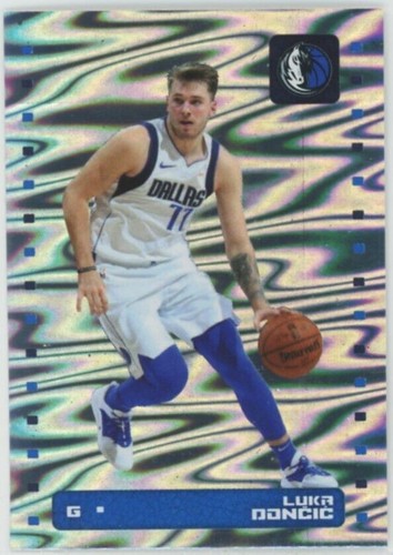 2019-20 Panini NBA Sticker Collection Luka Doncic Holofoil Sticker #294 ...