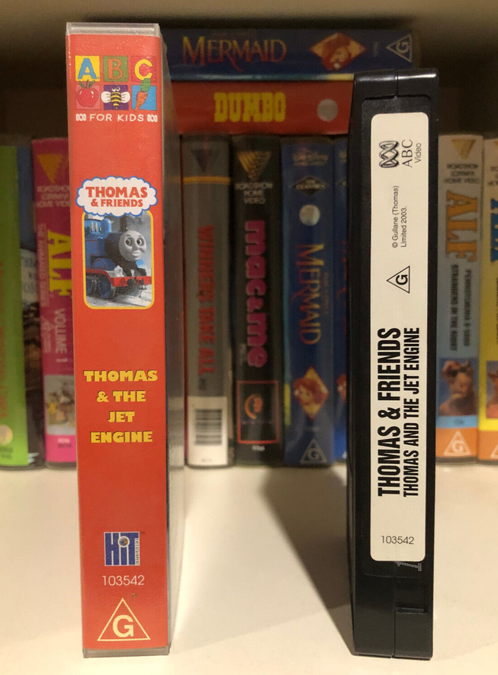 THOMAS THE TANK ENGINE - THOMAS & THE JET ENGINE - VHS | eBay