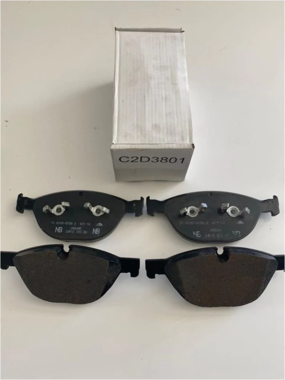 Jaguar XFRS Brake Pad Kit Front & Rear inc sensors C2P26236/C2D3801 ...