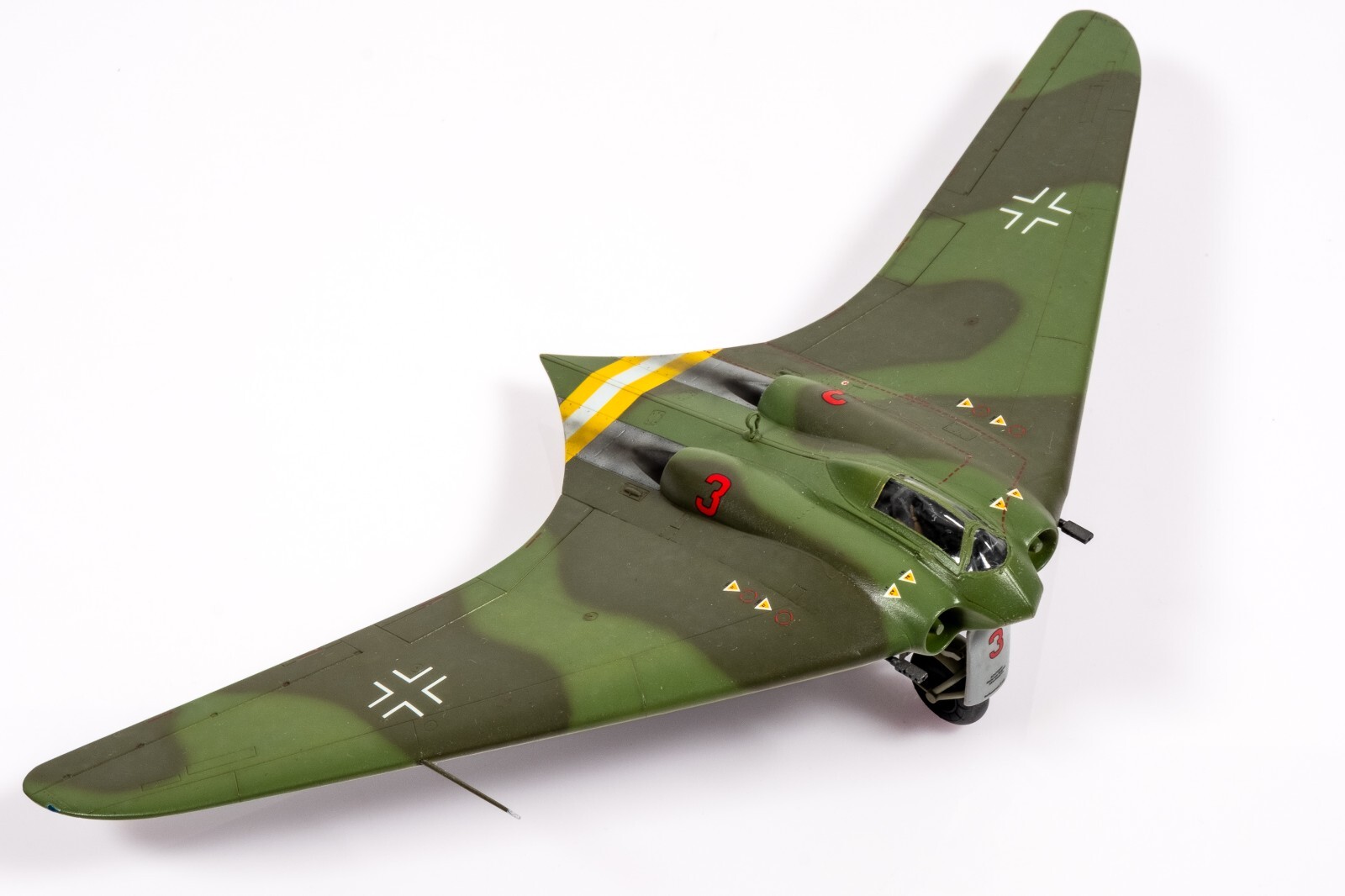Pro-built 1/72 scale Horten Ho 229 Luft46 Luftwaffe Jet Interceptor | eBay