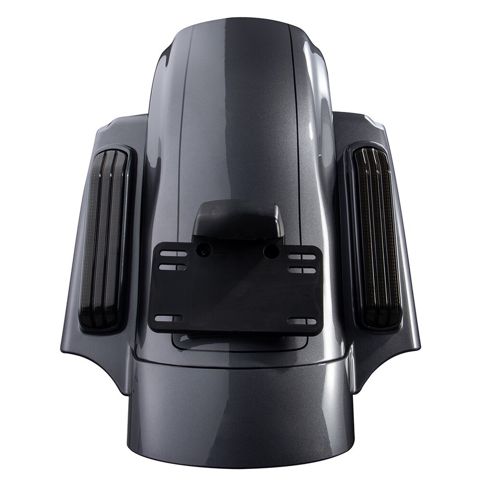 Charcoal Pearl CVO Rear Fender System Pinstripes For 14+ Harley FLHR ...