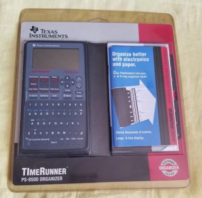 Texas Instruments TImeRunner PS-9500 Electronic Organizer NEW Sealed | eBay
