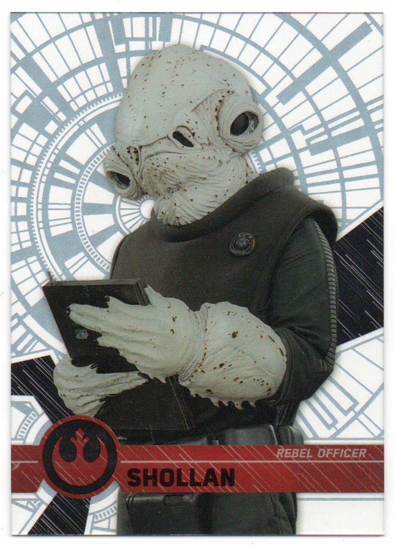 2017 Star Wars High Tek Form 2 Pattern 1 #80 Shollan | eBay