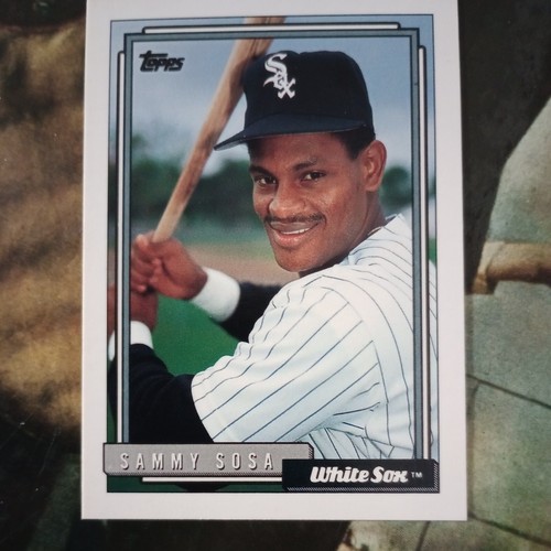 1992 Topps Sammy Sosa #94 Baseball ERROR CARD (Wrong Birthday) - NEAR ...