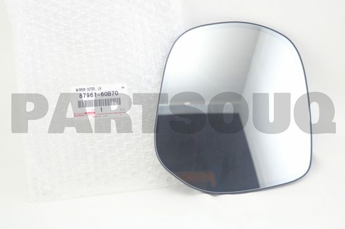 8796160B70 Genuine Toyota MIRROR OUTER, LH 87961-60B70 | eBay
