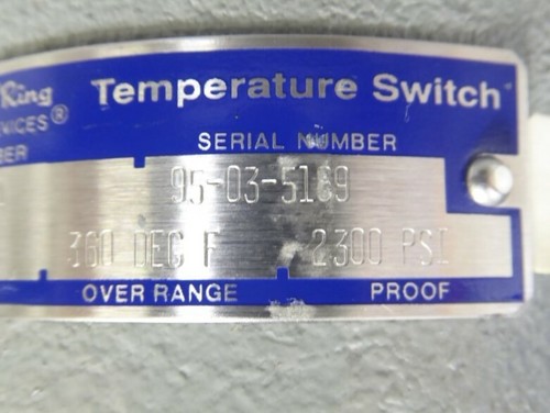 SOL 201L-K125-U9-C7A Temperature Switch 40-225°F 2300 PSI for sale ...