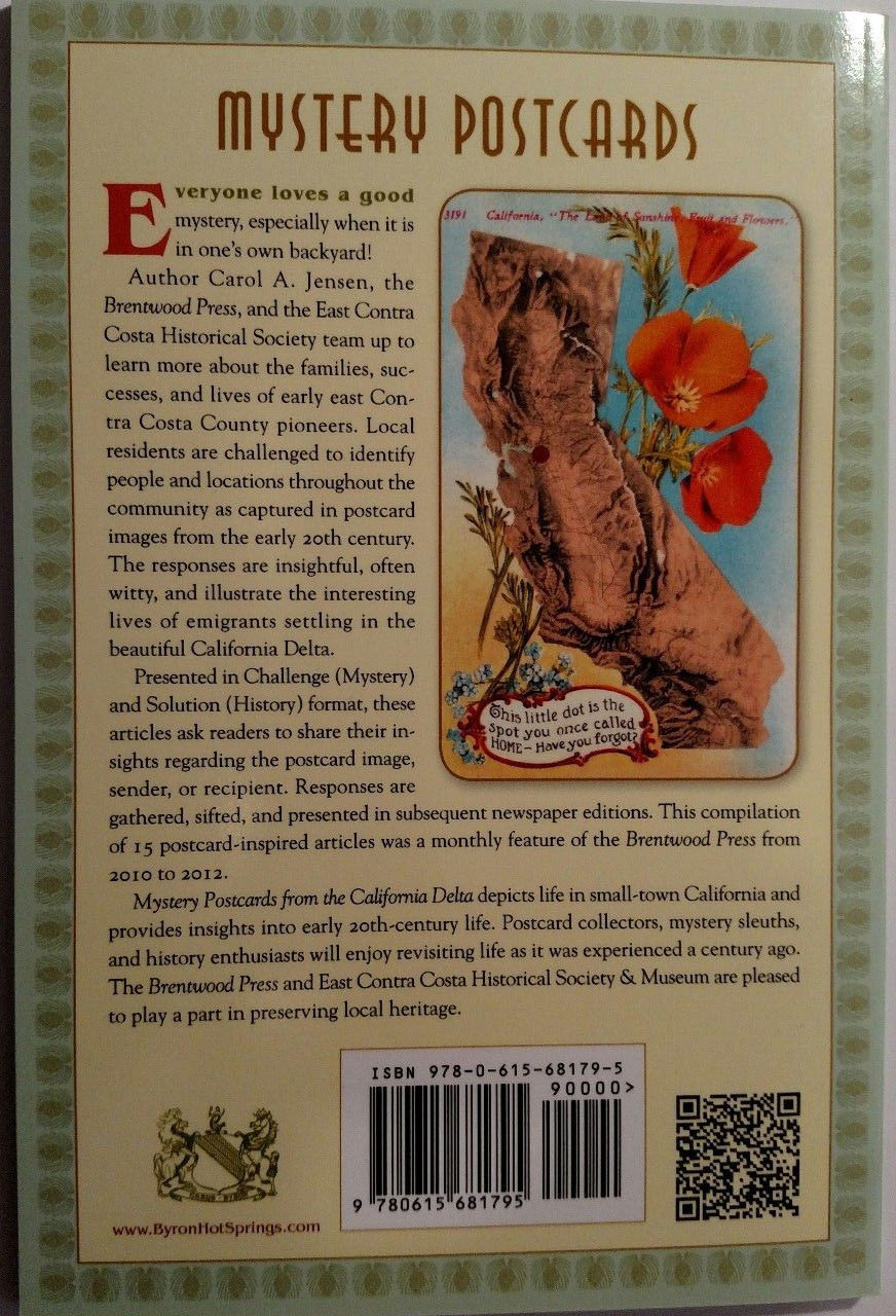 Mystery Postcards from the California Delt (2012, Trade Paperback) for ...