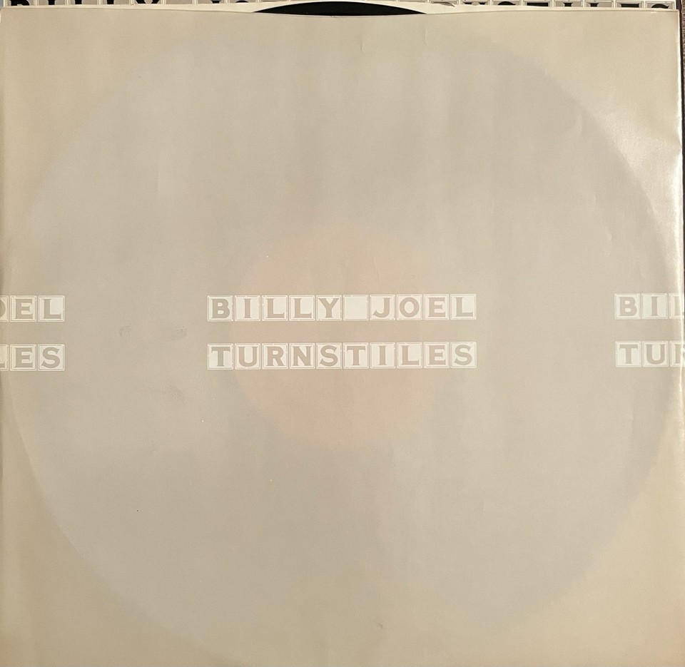Billy Joel Turnstiles Vinyl 1976 LP Album | eBay