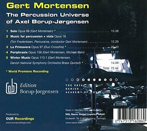 Gert Mortensen - Mortensen:The Percussion [Tim Frederiksen, Duo ...