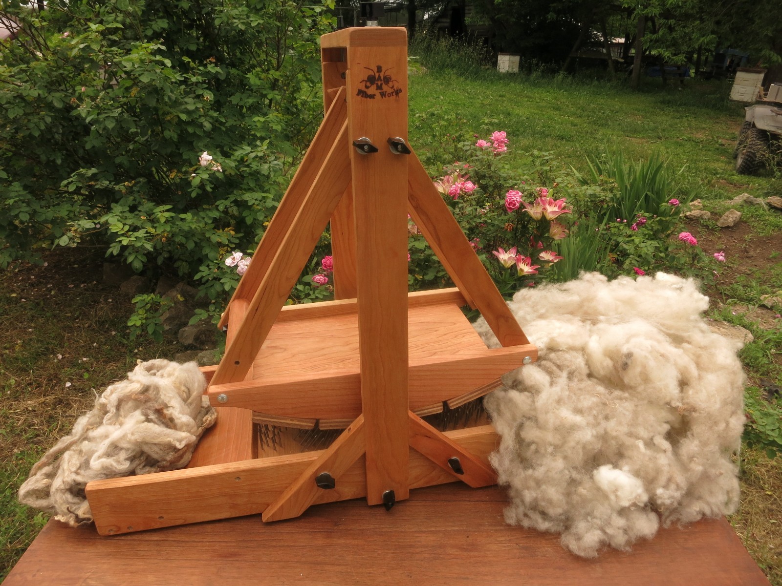 Wool Picker Cherry Swing Picker ~Bam Fiber Works Original~ | eBay