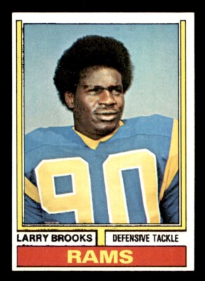 1974 Topps Football #493 Larry Brooks NM/MT | eBay